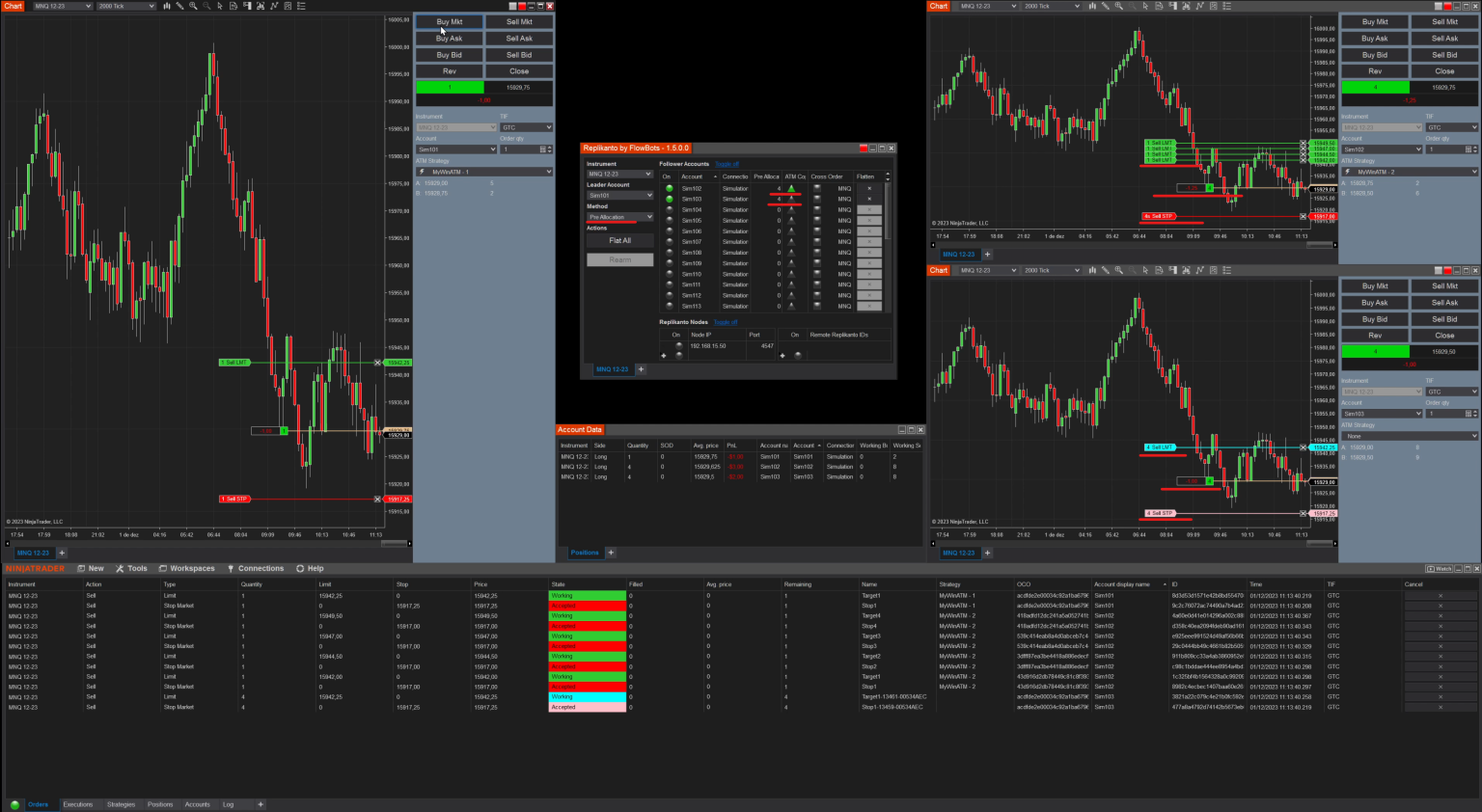 Replikanto exclusive ATM Copy feature - FlowBots